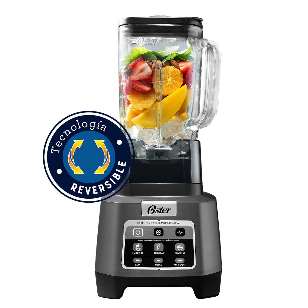Oster® Licuadora Profesional XTREME MIX con iBLEND y MAX CRUSH con Tecnología Reversible BLSTXPG-BW
